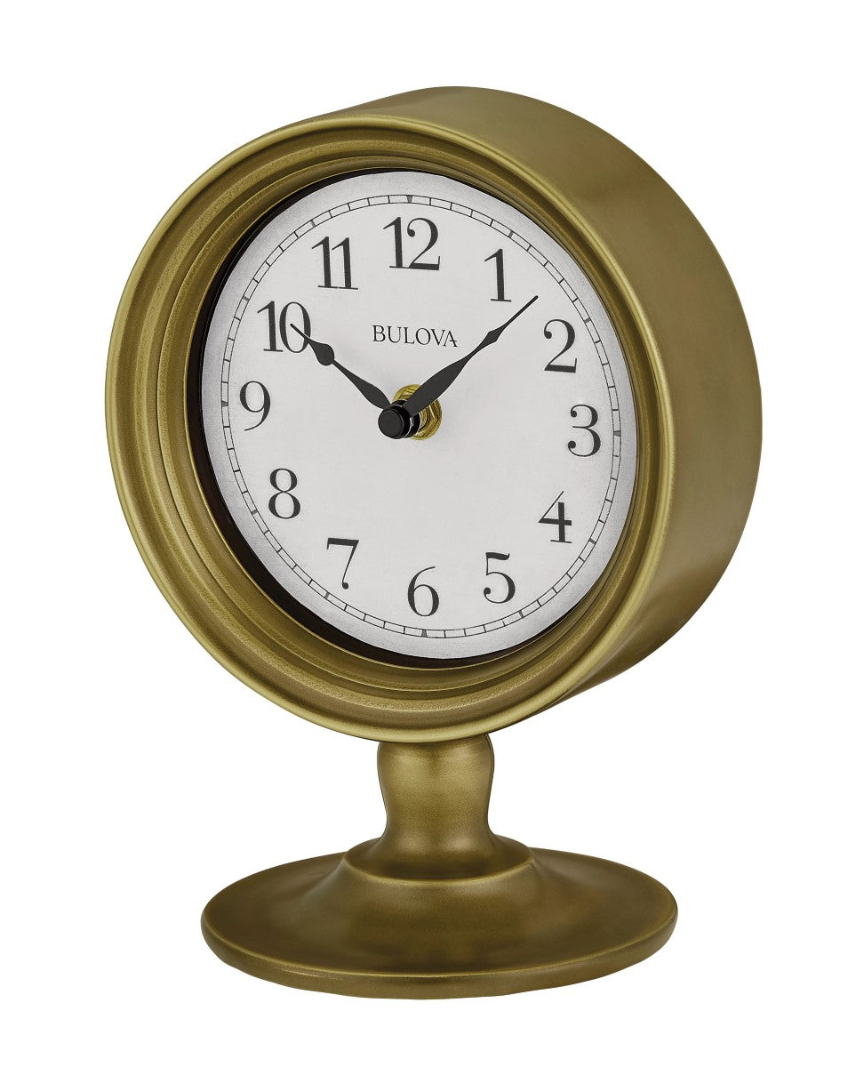 Bulova B8904 Monitor Vintage Tabletop Clock – Playful Tail
