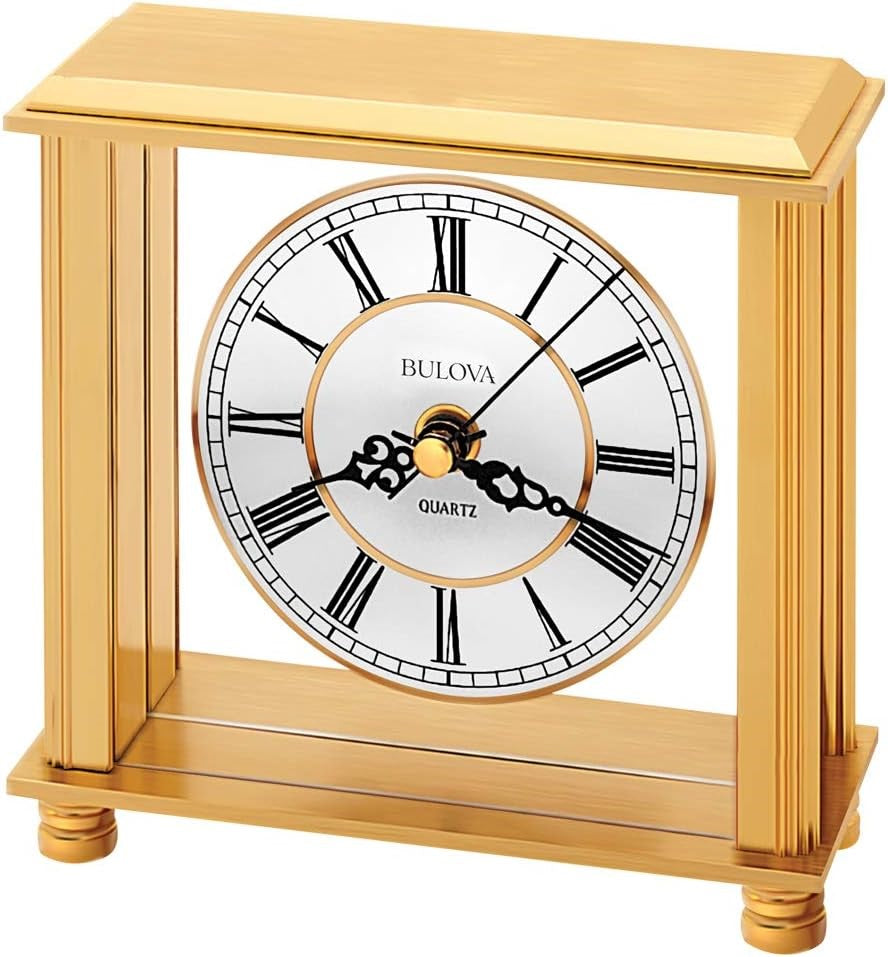 Bulova B1703 Cheryl Floating Dial Mantel Clock – Playful Tail