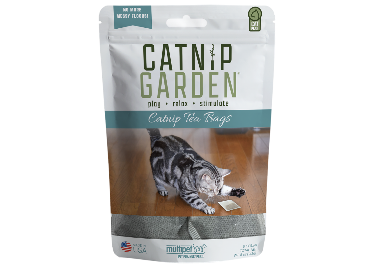 Multipet Catnip Garden® Catnip Tea Bags 6ct. – Playful Tail