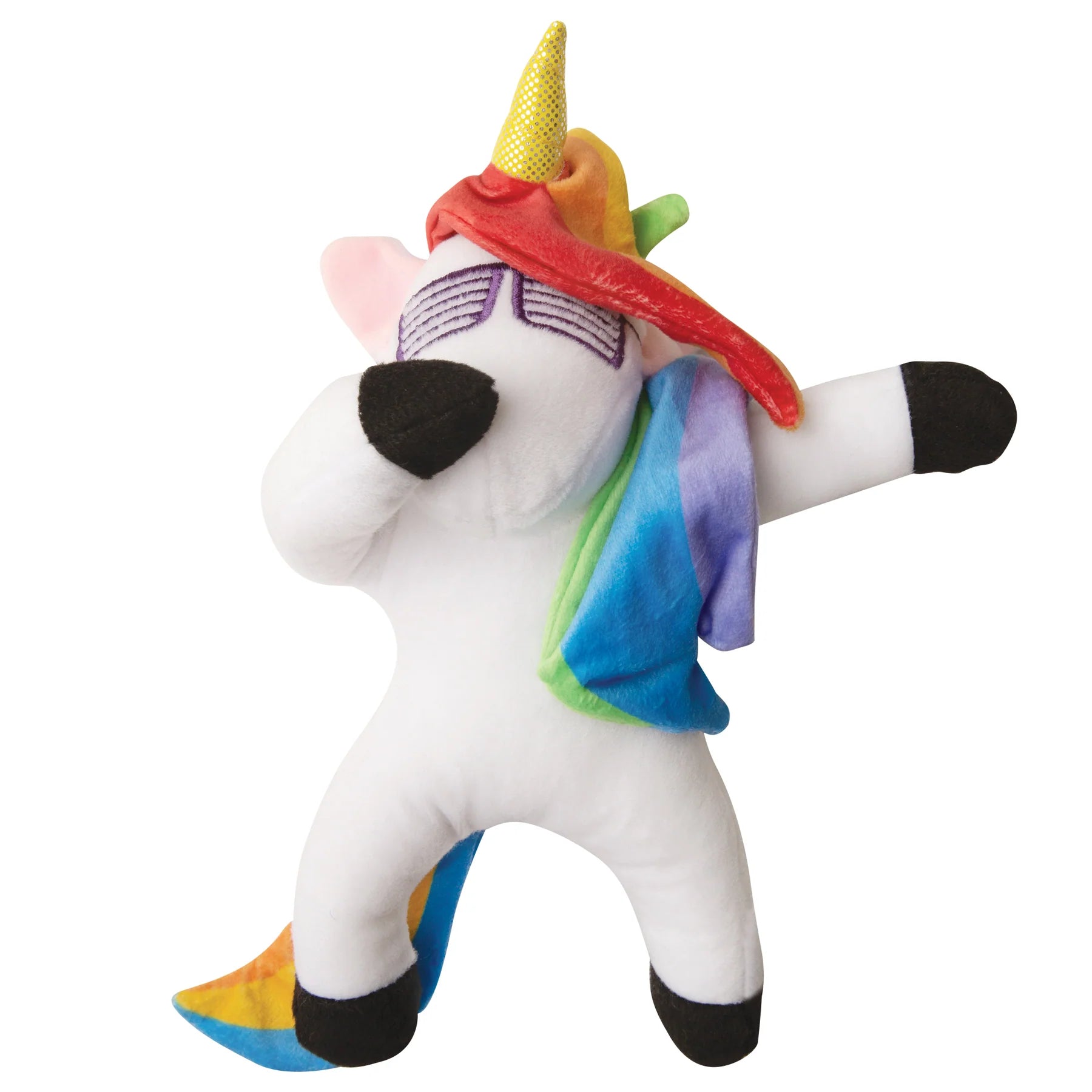 Snugarooz DAB The Unicorn Plush Dog Toy – Playful Tail