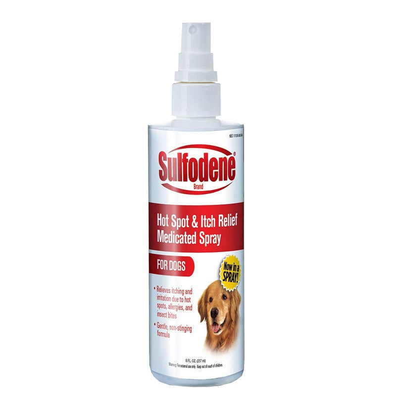 Sulfodene Medicated Hot Spot and Itch Relief Spray for Dogs – Playful Tail